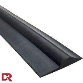 Garage door threshold rubber